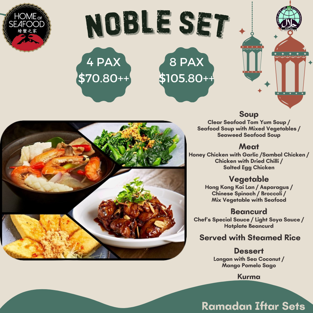 Noble Set Menu