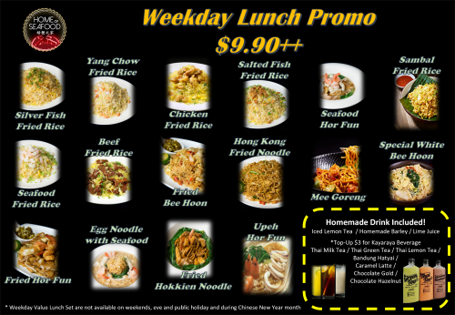 Weekday Lunch Set – Rice & Noodles